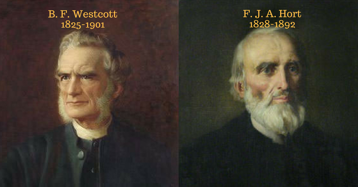 How Accurate Was/Is the 1881 Westcott and Hort Greek New Testament ...