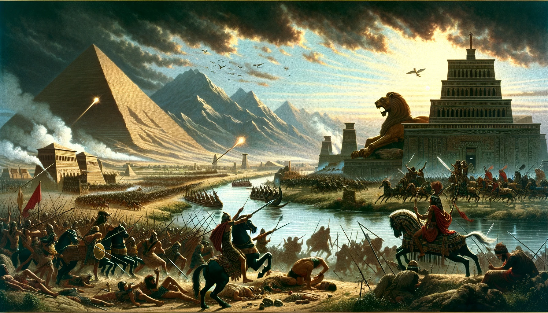 The Defeat of the Egyptians by the Babylonians at Carchemish ...