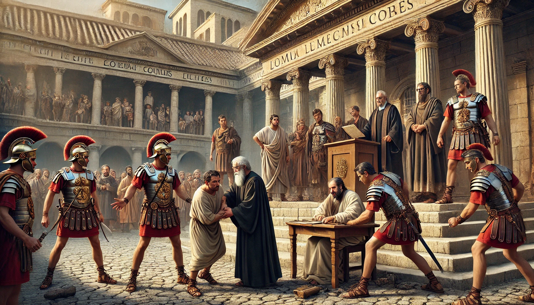 How Did Roman Law Enforcement and Judicial Systems Affect Early ...