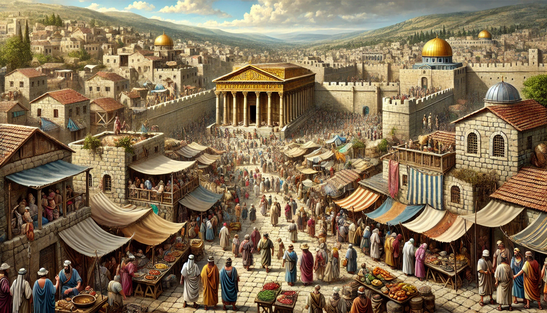 Jerusalem in the First Century C.E.: Biblical Geography, History, and ...