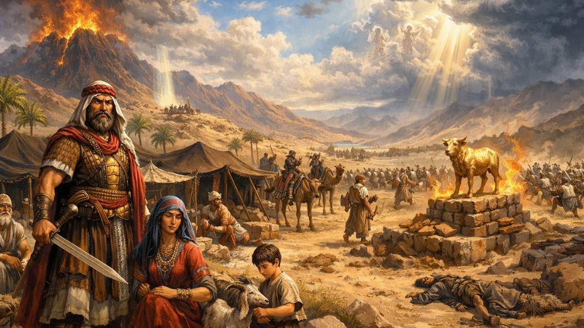 The Midianites: Abrahamic Descendants, Nomadic Power, and Jehovah’s ...